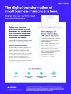 Business Insurance Broker & Agent Resources - Coterie Insurance